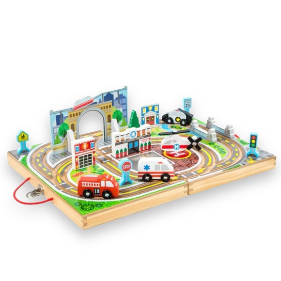 Melissa & Doug | Toys | Melissa Doug Takealong Town Play Set | Poshmark